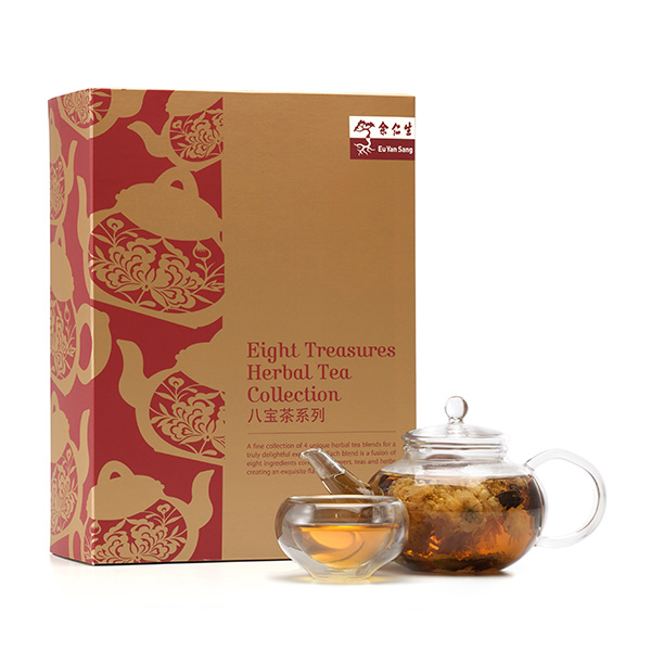 Eight Treasures Herbal Tea 4 Assorted Flavours - Eu Yan Sang Singapore