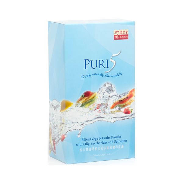 Puri5 Digestive Health Supplements - Eu Yan Sang Singapore